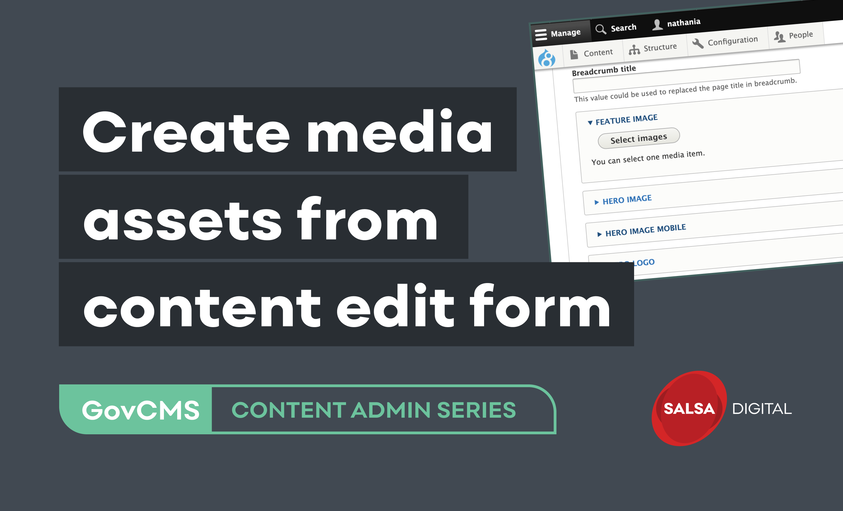 Create media assets from content edit form | Salsa Digital